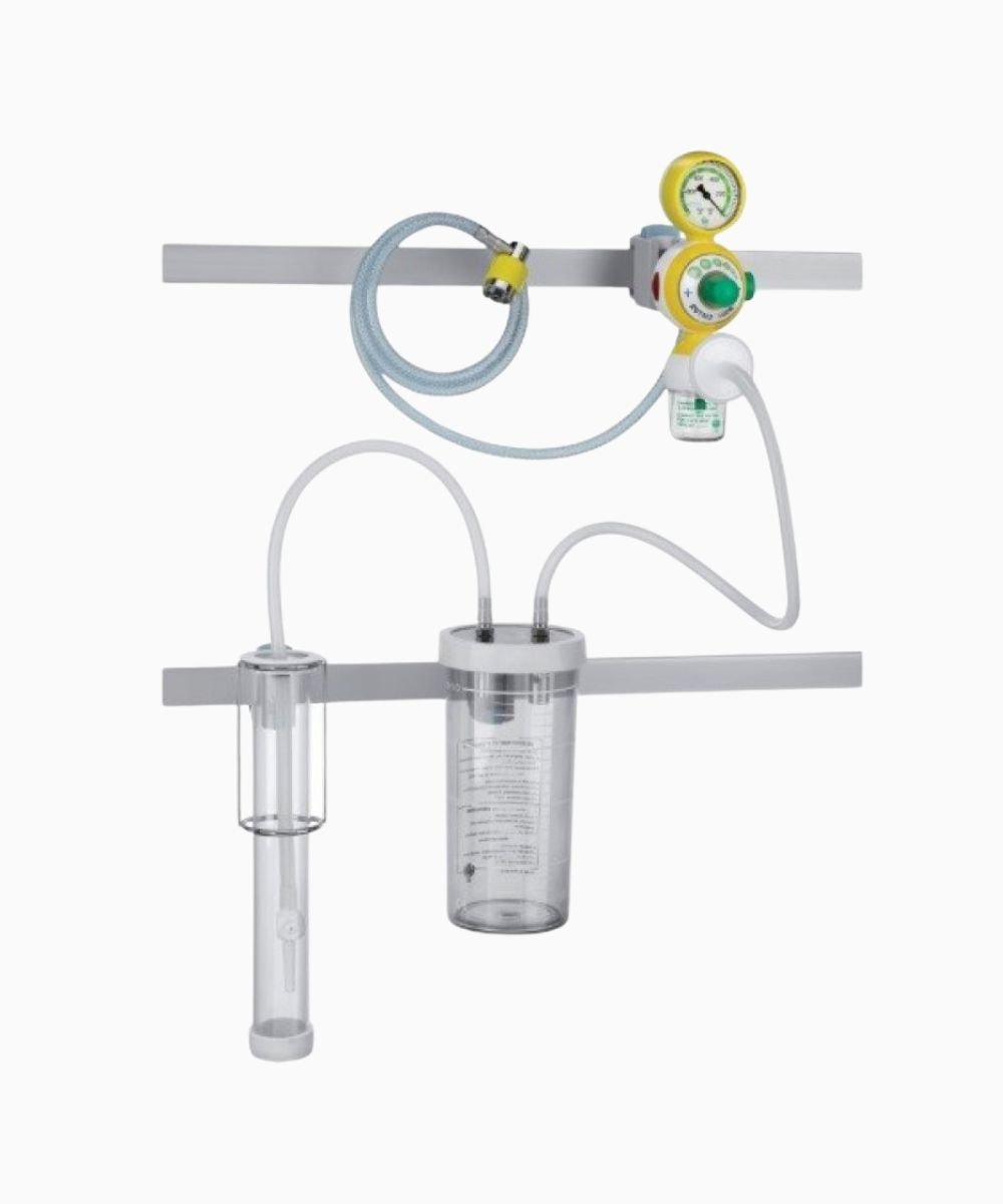 Vacuum (ejector) suction unit RVTM3 – on medical rail - forcare